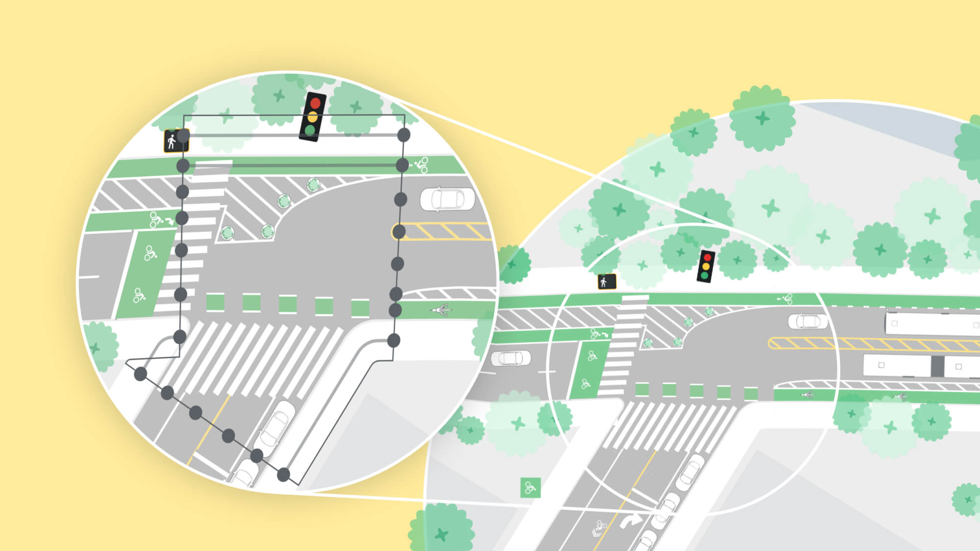 Advanced Editing brings a new level of accuracy to Remix Streets which streamlines cross ...